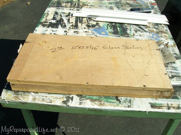 Modern Shelf (glass) - My Repurposed Life®